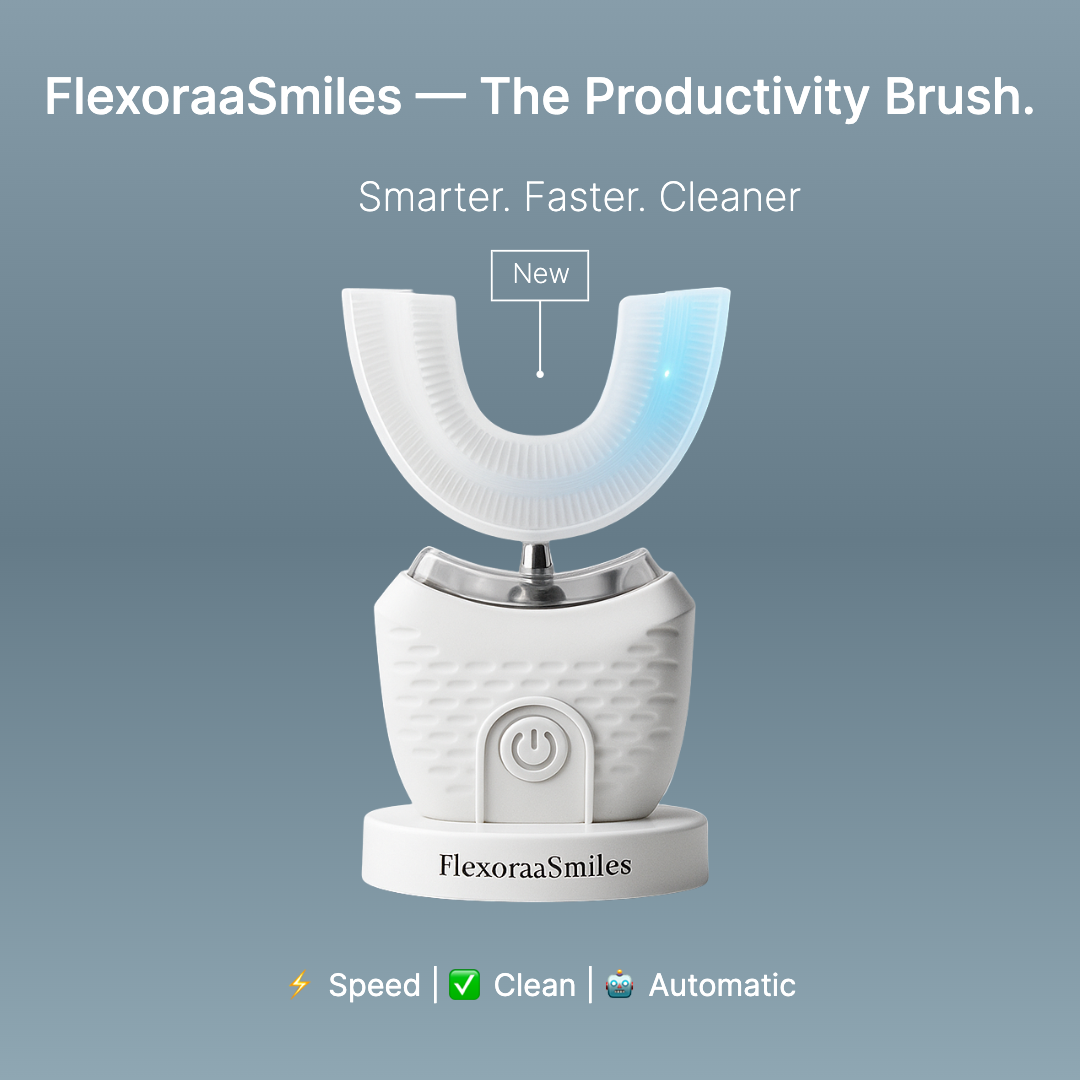 Self-Brushing Toothbrush – FLEXORAA